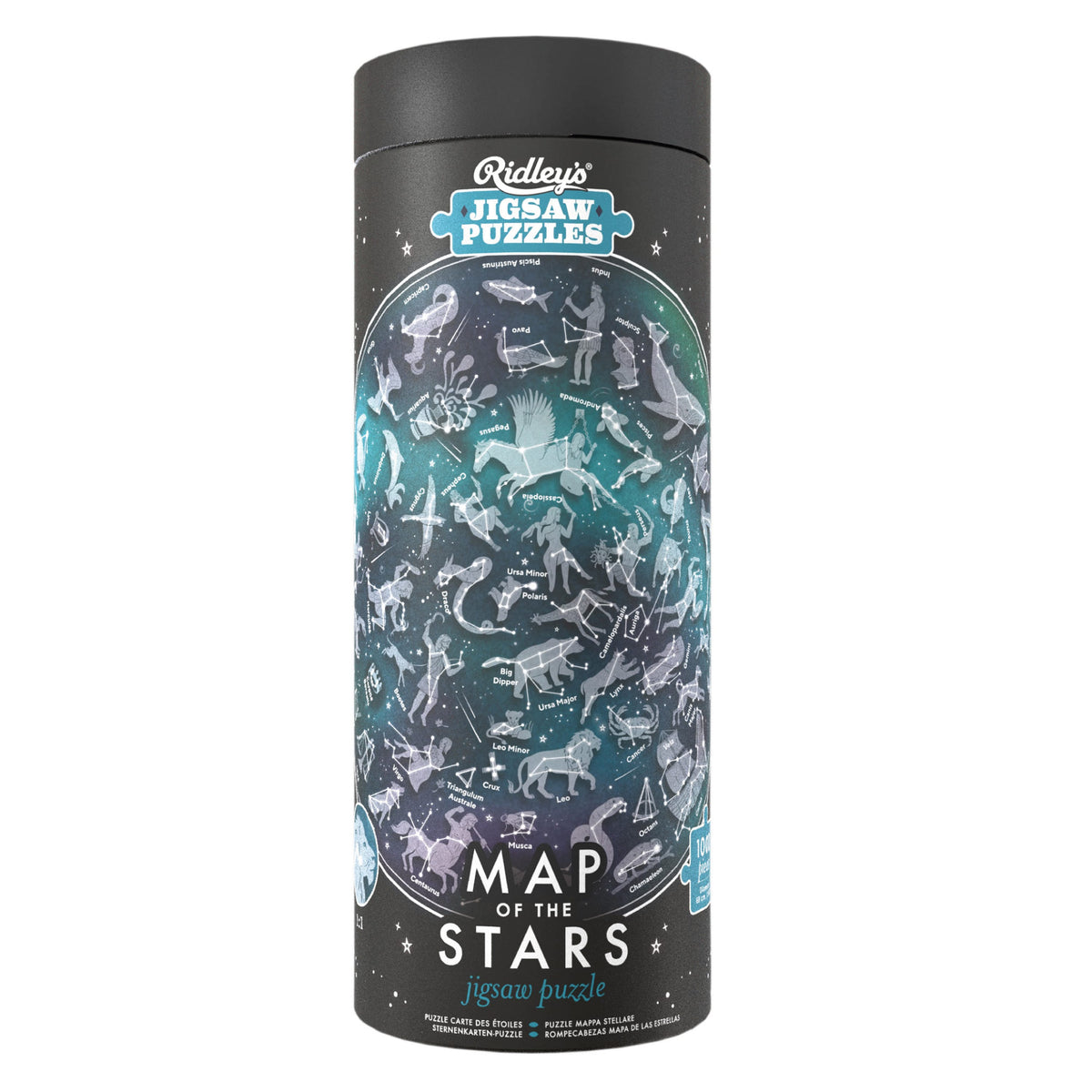 Map of the Stars 1000 Piece Jigsaw Puzzle | Chronicle Books – Ridley's ...